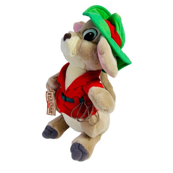 Disney | Toys | Disney Rescuers Down Under Stuffed Animal Jake Kangaroo ...